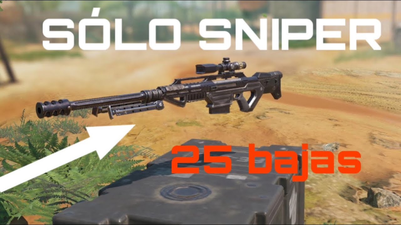 COD MOBILE SÓLO CON SNIPER / EL MEJOR JUGADOR DE COD MOBILE DE LATAM ...