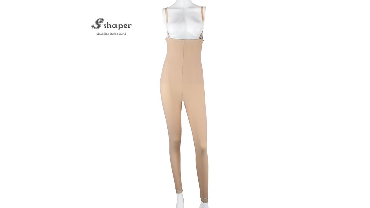 Compression Full Body Shaper With Zip - YouTube