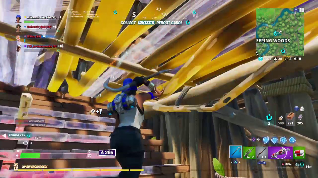 Fortnight arena squads cluch up - YouTube