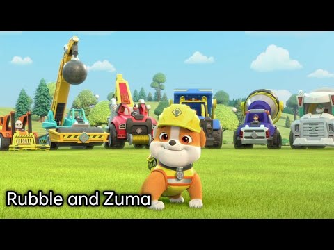 Paw patrol"Ruble and Zuma's Mighty Pup Mission kids for mode - YouTube