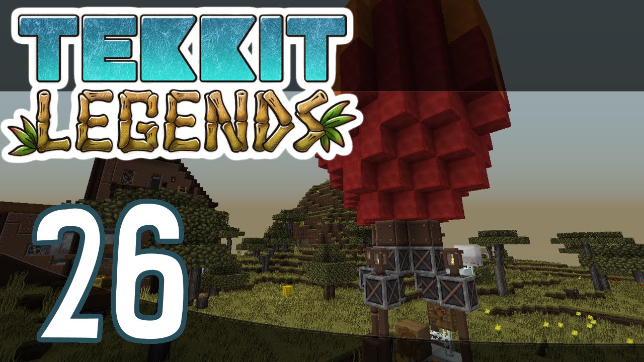 Minecraft | Tekkit Legends : Episode 26 | IC2 Miner Airship - YouTube