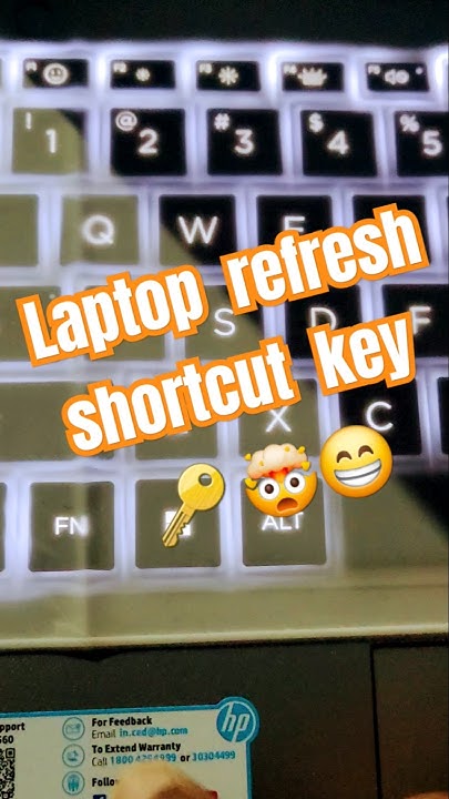 Laptop Refresh shortcut key🤯😁 #computer #tranding #shorts #thebnovtech ...