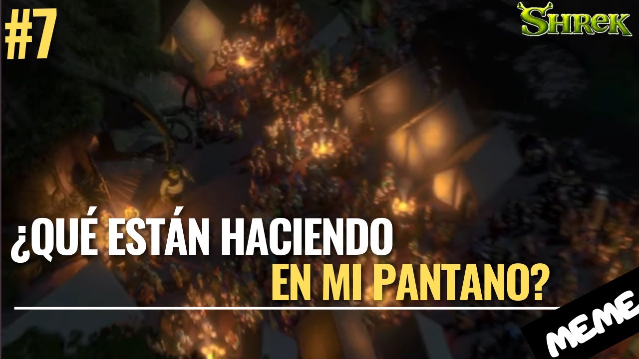 ¿Qué están haciendo en mi pantano? plantilla de meme - YouTube