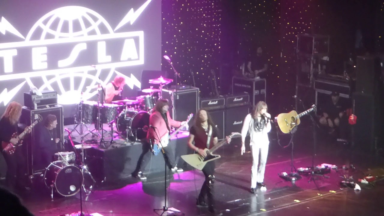 Tesla with Rick Allen of Def Leppard, Little Suzi, Monsters of Rock ...