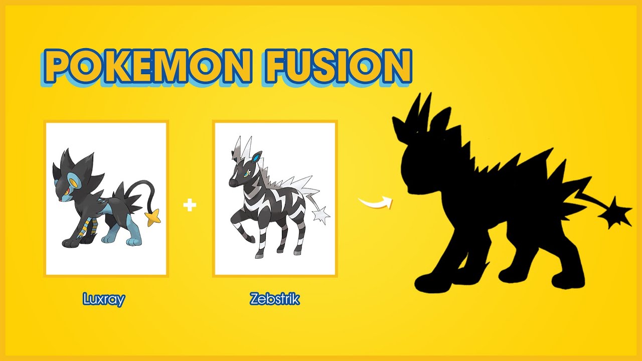 Pokemon Fusion | Luxray + Zebstrik | pokemon infinite fusion - YouTube