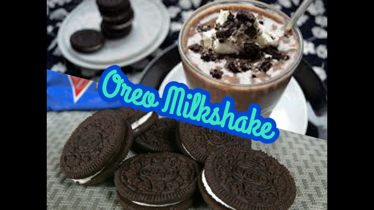 RICETTA AMERICANA: OREO MILKSHAKE - YouTube