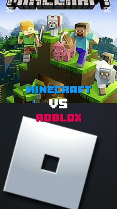 minecraft vs roblox - YouTube