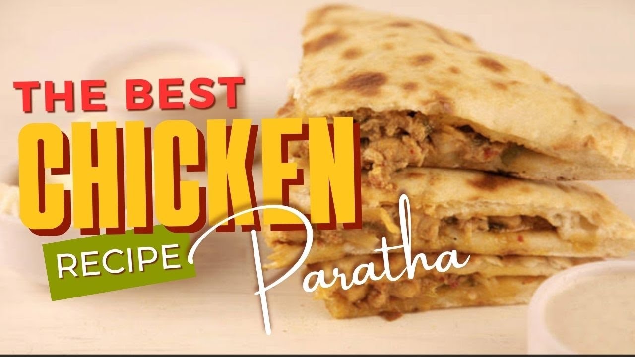 Crispy Chicken paratha recipe | Homemade restaurant-style flaky layered ...