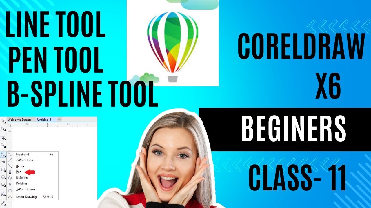 coreldraw-x6 Biginers Tutorial complete course //class-11 // - YouTube