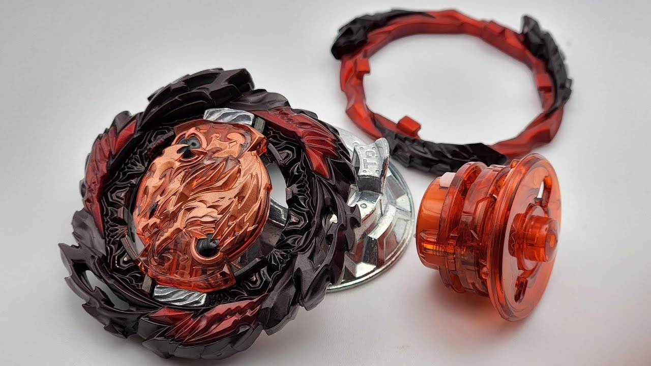 Beyblade Product Spotlight: Custom Re-Color Cardinal Fafnir Ver.2 - YouTube