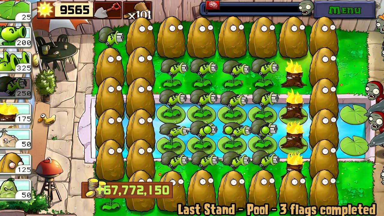 Plants vs Zombies Hack: Best Combo Challenge!! | Pvz2 Gameplay | pvz 2 ...