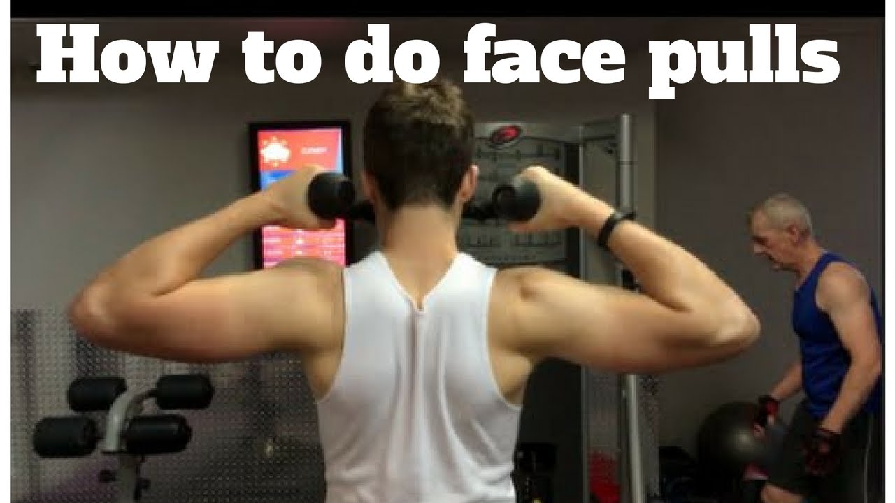 How to improve your posture: Face pulls - YouTube