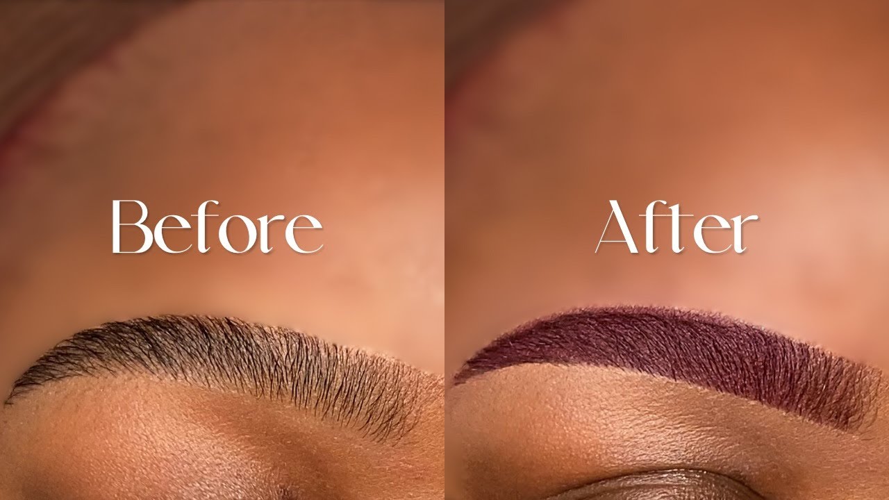 RED EYEBROW TUTORIAL🍒: Updated Routine | IamJackieCymone - YouTube