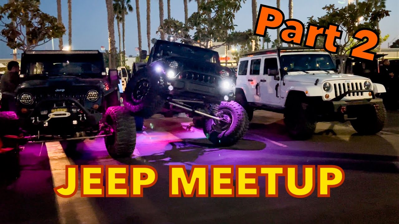 BRONCO IN A JEEP MEETUP PART 2 | THE BRONCO ADVENTURES - YouTube