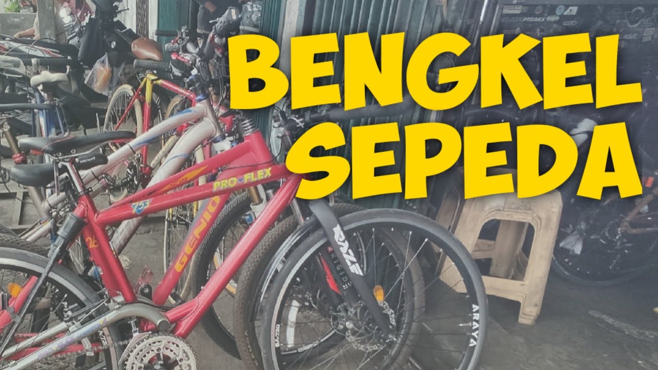 Tukar Part Sepeda Lama || Bengkel Sepeda Bagus - YouTube