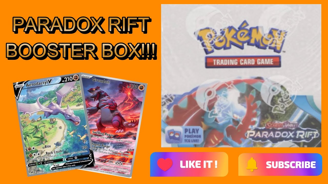 💰 ONE OF THE BEST BOOSTER BOXES WE HAVE EVER SEEN!! 💰 PARADOX RIFT!! # ...
