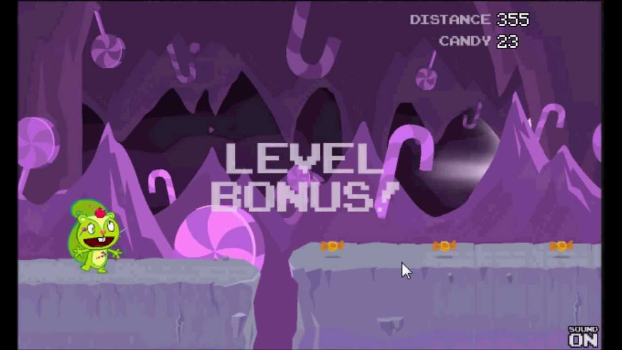 Happy Tree Friends - Candy Cave Gameplay #1 - Lets Play - YouTube