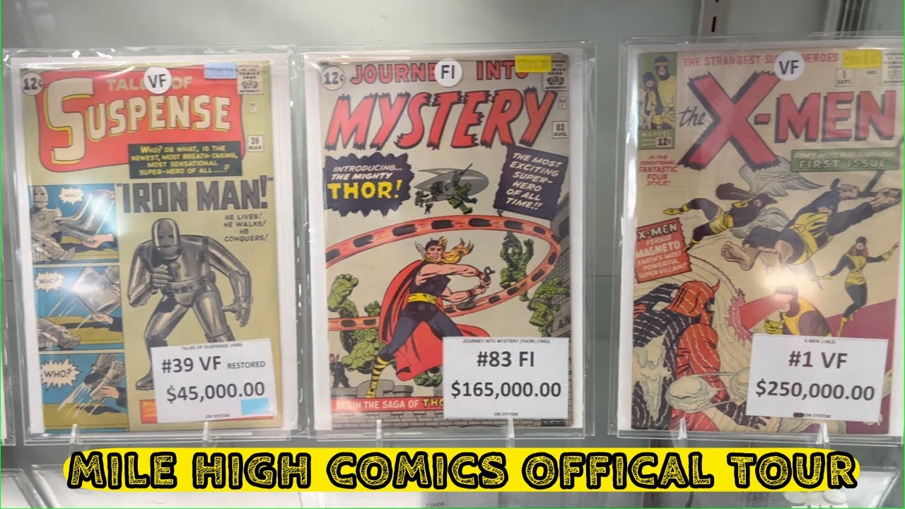 The Worlds Largest Comic Shop - Mile High Comics, Official Tour With ...