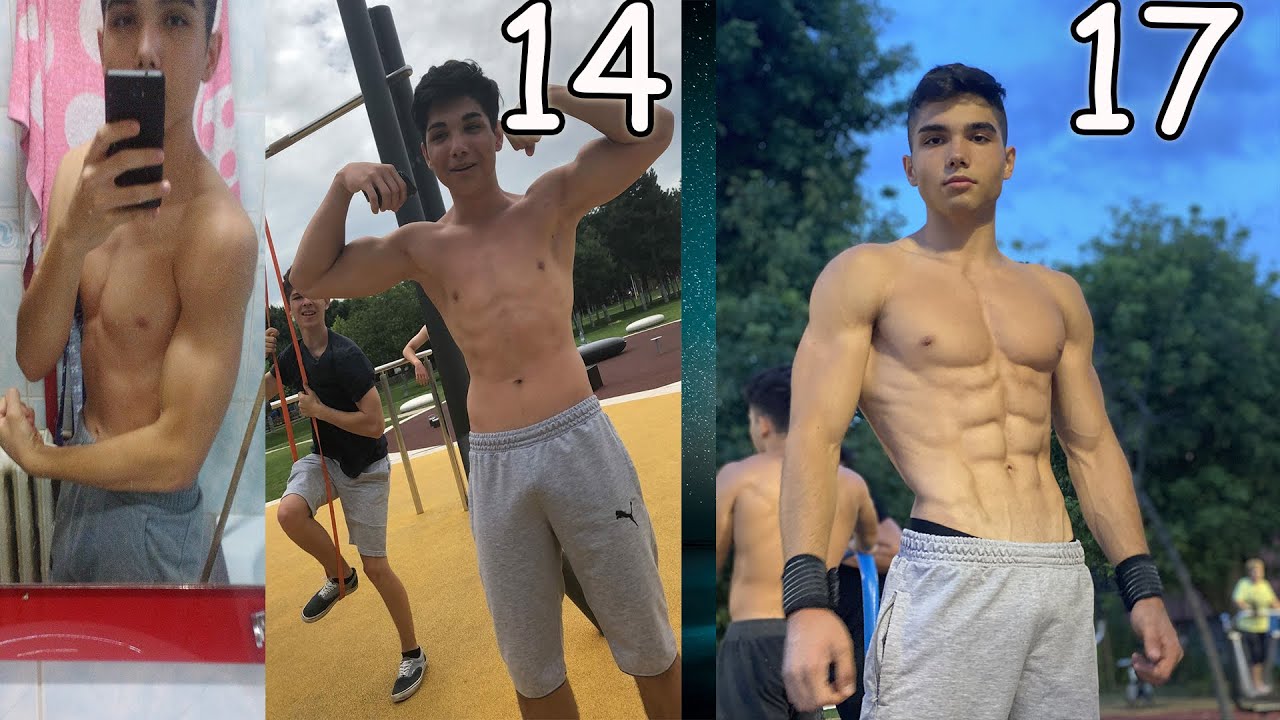 TRANSFORMAREA MEA IN 3 ANI 14-17 (Natural BODY TRANSFORMATION) - YouTube