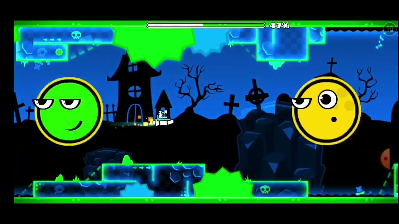 geometry dash let's run (full version) @whitefox - YouTube
