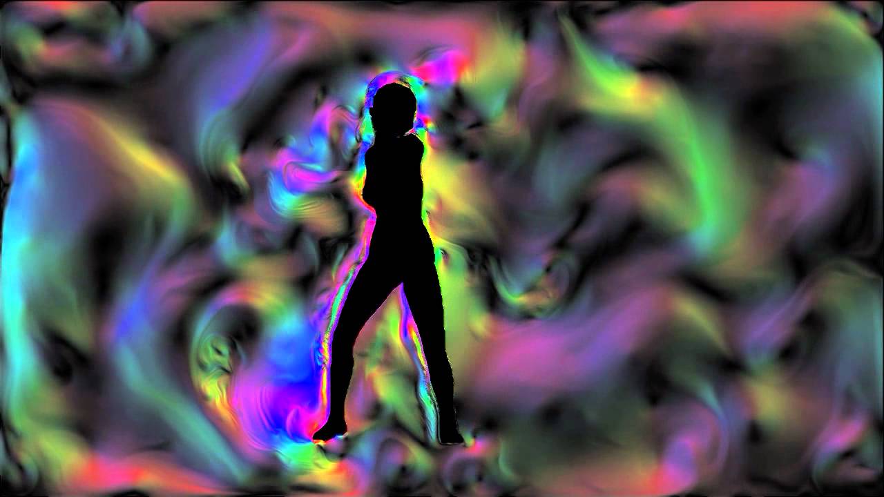 Trippy Dancing Fluid Girl - YouTube