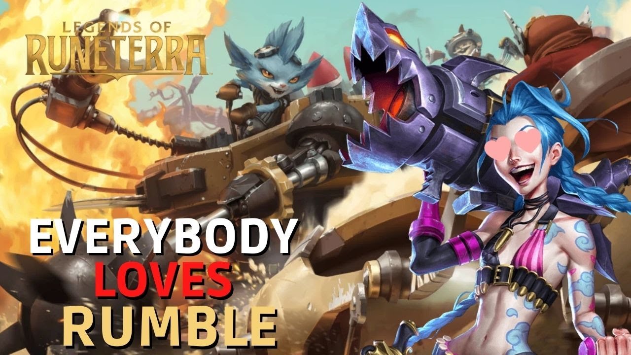 I MADE AN INCREDEBLY FUN RUMBLE DECK! l Legends of Runeterra - YouTube