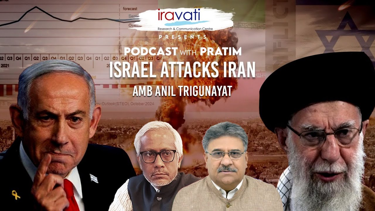 No mechanism to stop Israel-Iran war! |Amb Anil Trigunayat ...