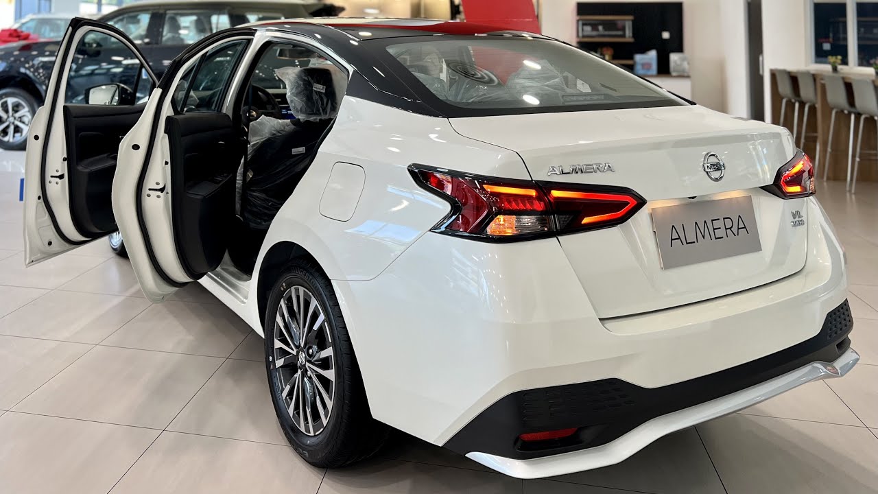 Nissan 2023 Almera 1.0 L / New Almera VL Turbo - White Two Ton Color ...
