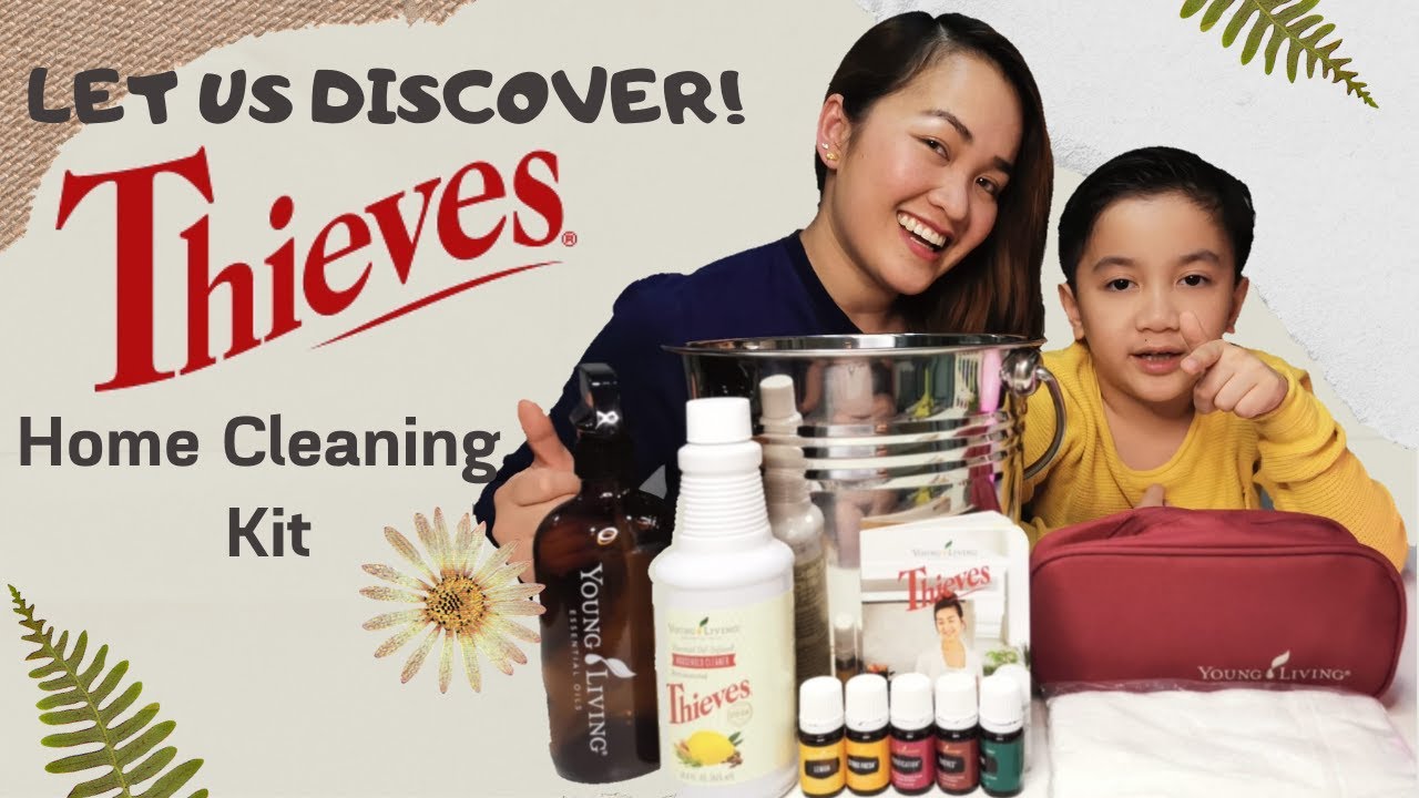 Thieves Home Cleaning Kit : Clean and Protect Your Home the Safe and ...
