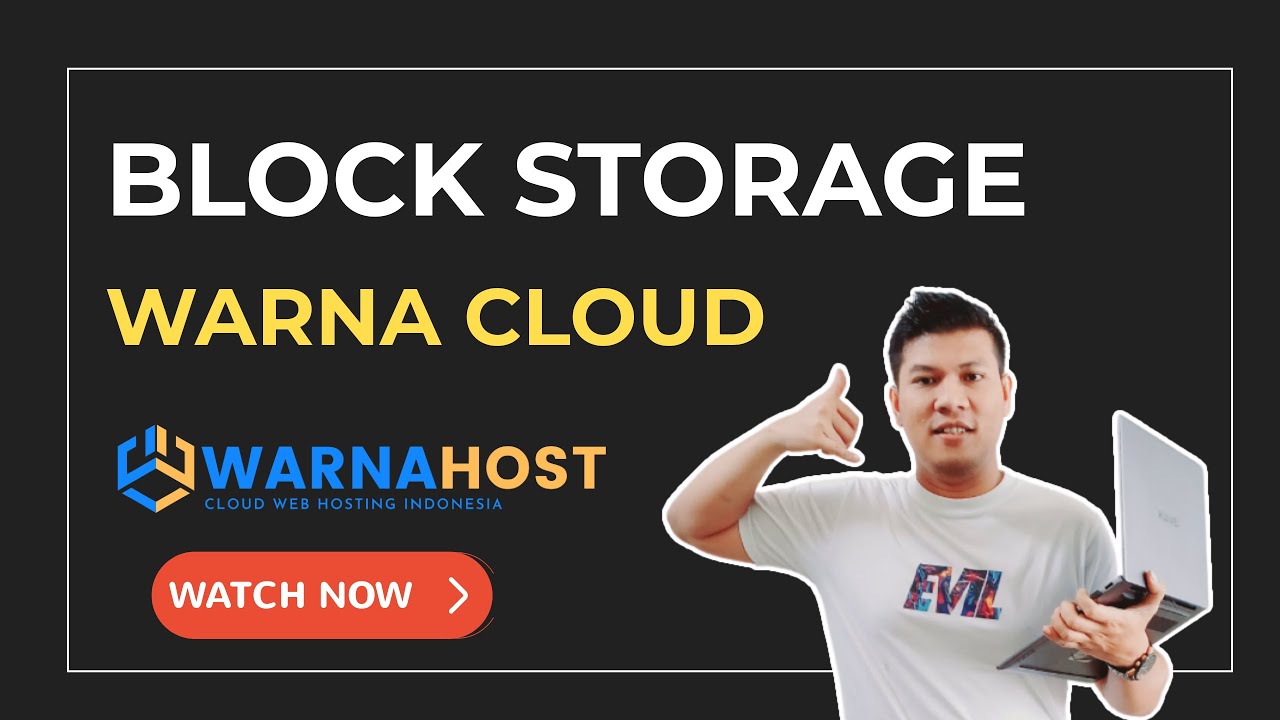 Cara Menambahkan Block Storage VPS Warnacloud - YouTube
