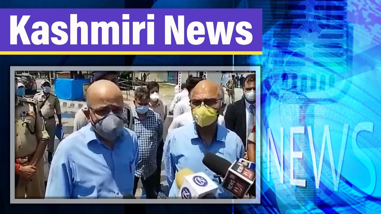 Kashmiri News: Latest COVID-19 updates on DD Kashir's daily News ...
