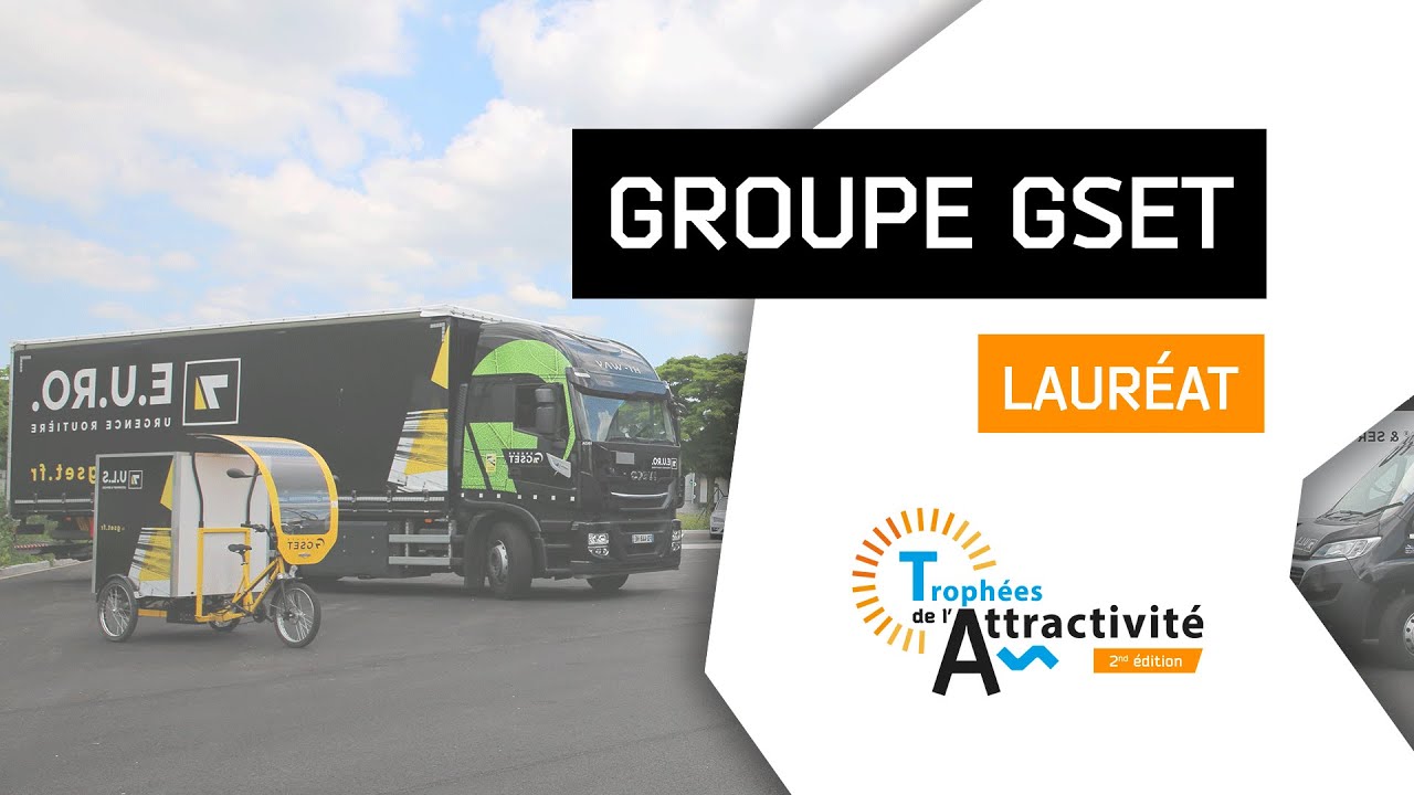 Groupe GSET - Flotte de véhicules au GNV - YouTube