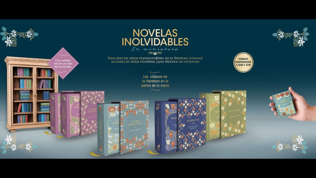 TODO SOBRE NOVELAS INOLVIDABLES EN MINIATURA DE EDITORIAL SALVAT MEXICO ...
