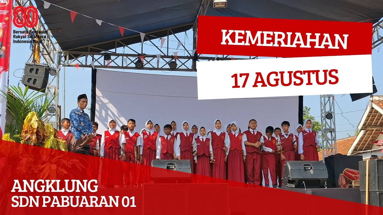 Kesenian Angklung SDN Pabuaran 01 - YouTube
