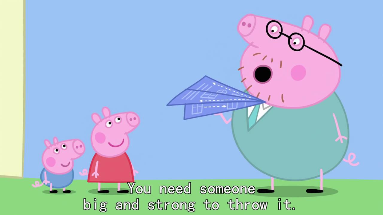 Peppa Pig - Paper Aeroplanes (48 episode / 3 season) [HD] - YouTube