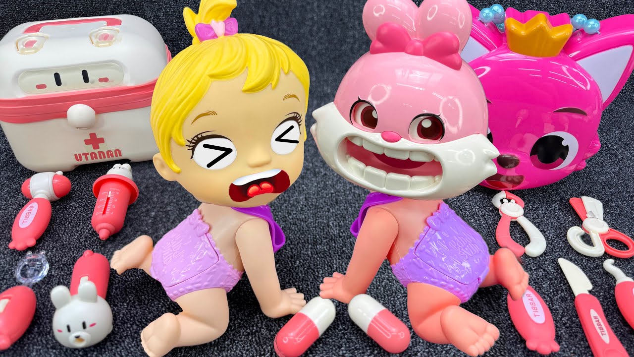 63 Minutes Satisfying with Pinkfong Doctor Playset, Doctor First Aid ...