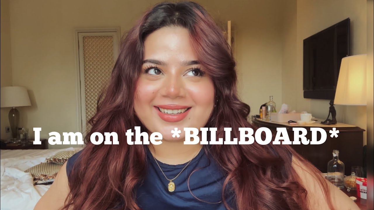 I AM ON THE BILLBOARD *billboard reveal* - YouTube