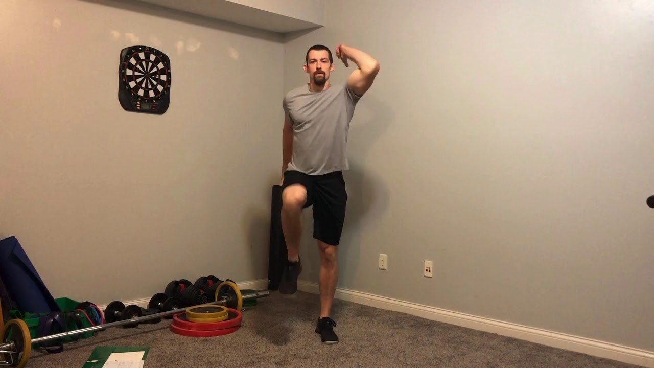 Running in place variations - YouTube