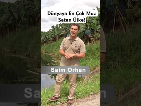 Dünyaya En Çok Muz Satan Ülke!