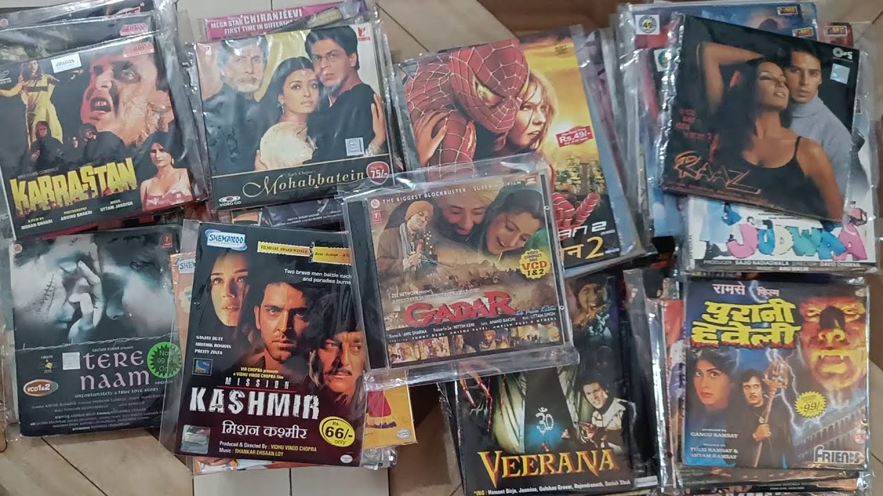VCD Not for Sale, Personal Vcd Collection, Gadar Vcd, Veerana Vcd, Rare ...