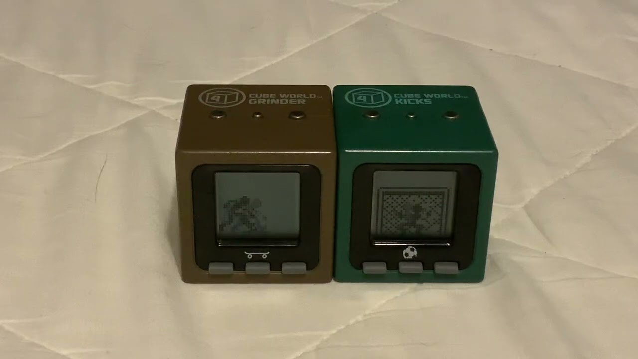Radica Cube World Series 4 GRINDER & KICKS (Part 1) - YouTube