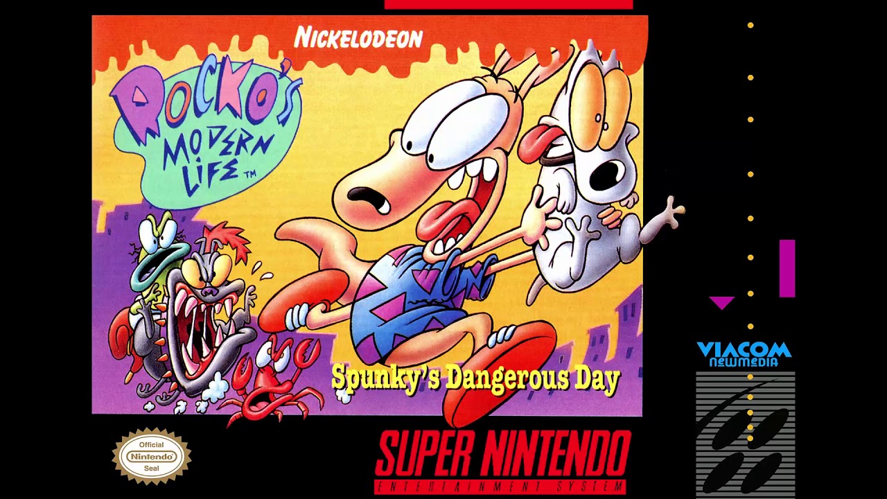 Rocko's Modern Life: Spunky's Dangerous Day - Trash -O- Madness (SNES ...