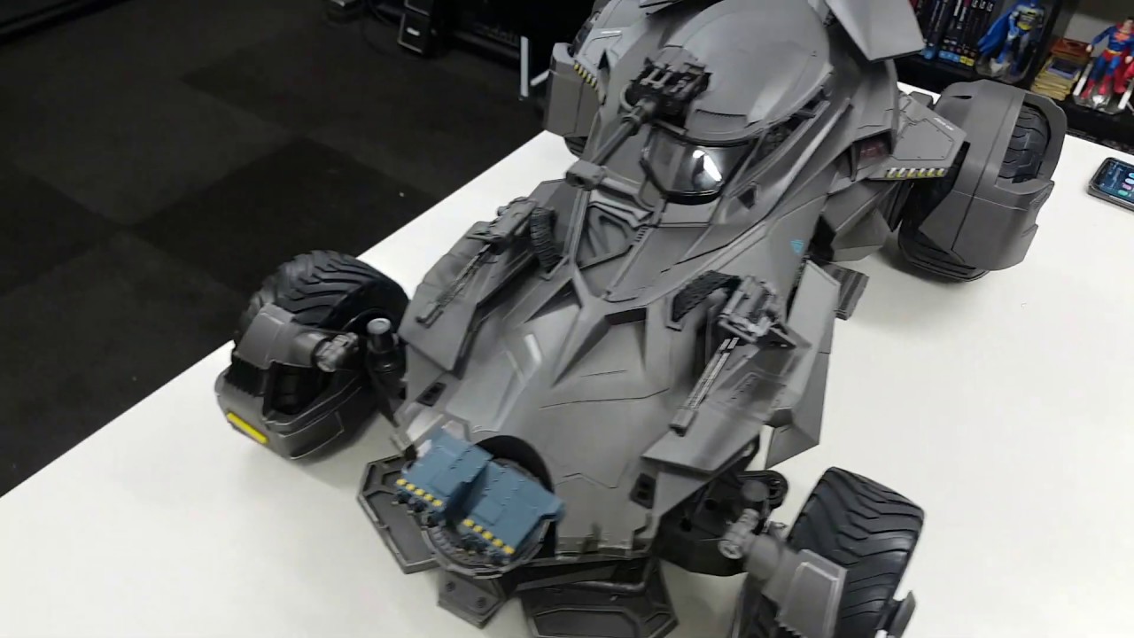 Ultimate Justice League Batmobile RC - YouTube