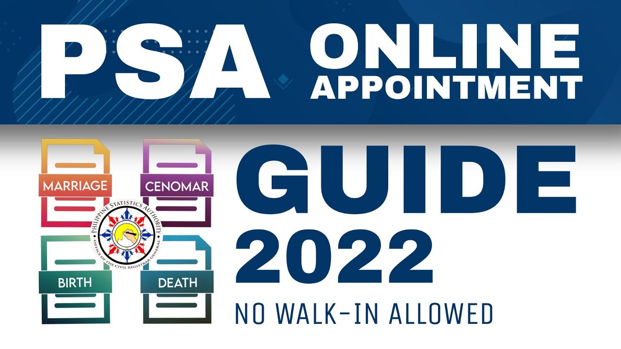 PSA ONLINE APPOINTMENT SYSTEM 2022 YouTube psa-online-appointment-system-2022-youtube