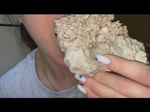 АРАХИС и МЕЛОВАЯ паста 🪽//ASMR wet chalk with crumbs by ...