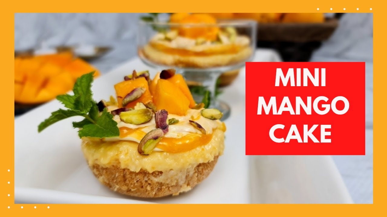 Mini Mango Cake Recipe By Jolly's Food Factory - YouTube
