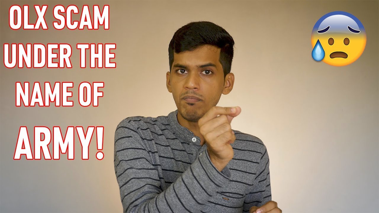 BEWARE of this OLX SCAM! Few tips to be safe. - YouTube