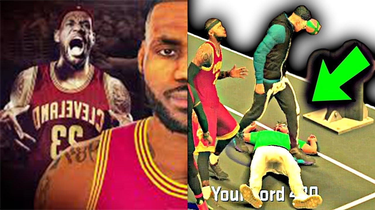 How is This Possible? - Lebron James In The Park - Crazy Posterizer On ...
