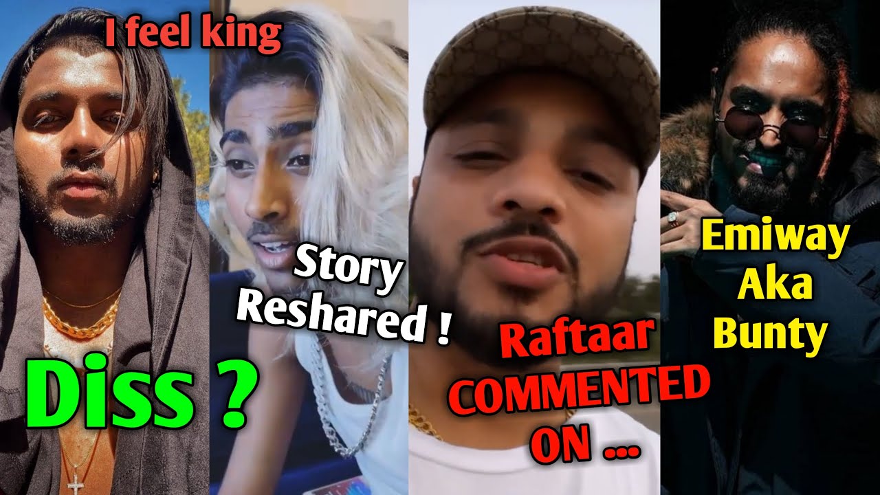 Raftaar's Comment | Emiway AKA Bunty | Diss Coming for King ? ice Cube ...