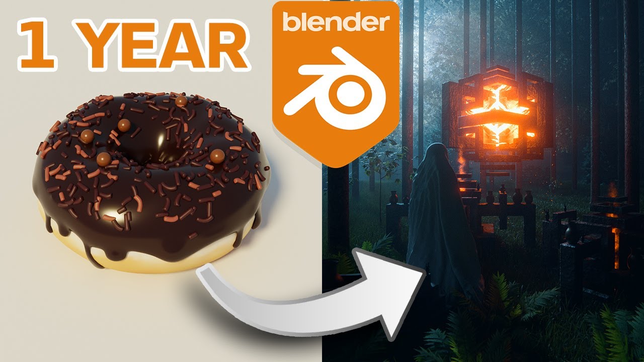 How I got a job as a 3D artist after one year of Blender - YouTube